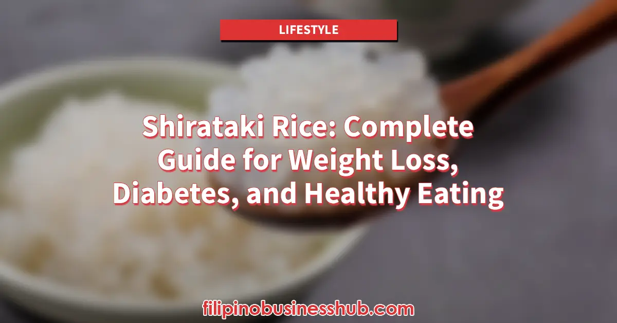 Shirataki Rice: Complete Guide for Weight Loss, Diabetes, and Healthy ...